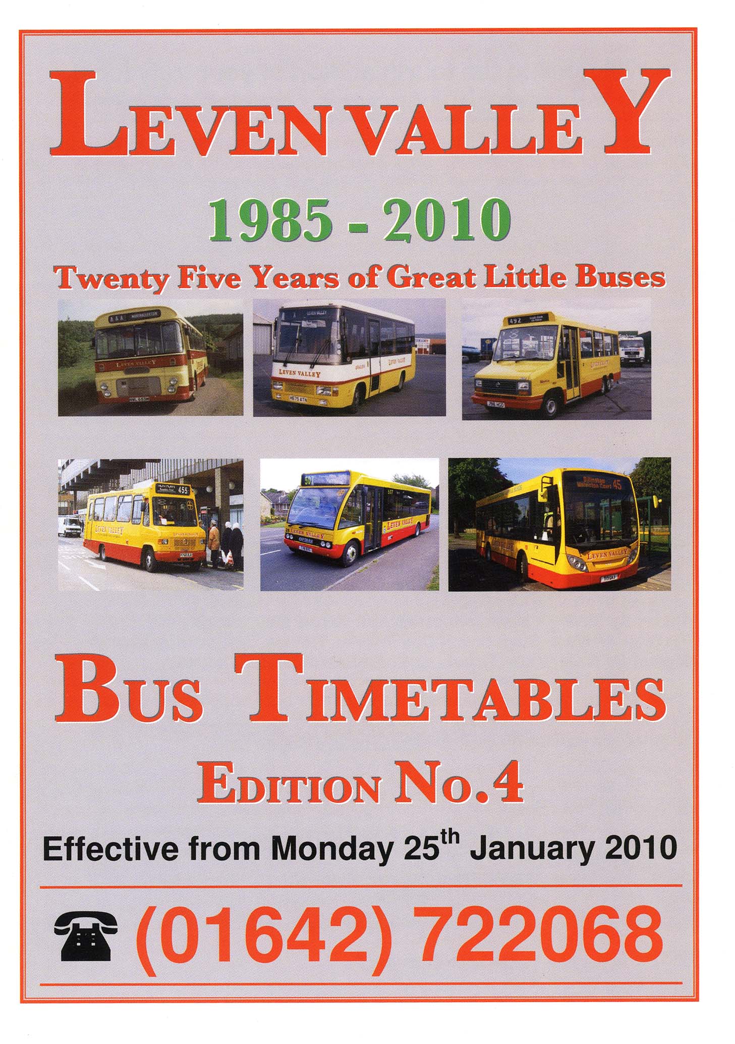 Timetables and Fare Tables (PDF Copies for Download)